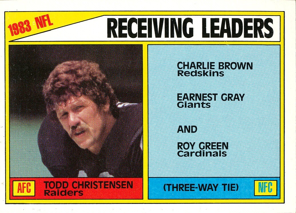 1984 TOPPS Todd Christensen RAIDERS BYU Cougars | eBay