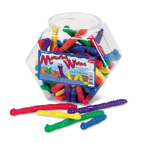 Learning Resources Measuring Worms Math Manipulatives for Grades Pre-K ...