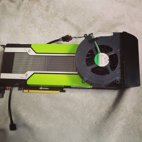 Nvidia Tesla U-shaped blower Fan Kit for Tesla m40 p40 p100 v100 | eBay