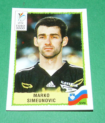 N°255 MARKO SIMEUNOVIC SLOVENIJA SLOVENIE PANINI FOOTBALL UEFA EURO ...