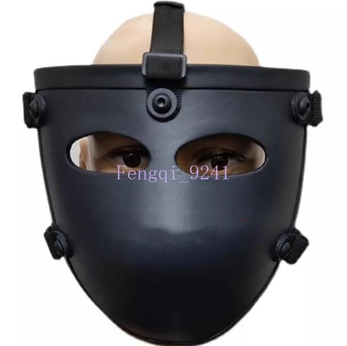 US！！ Tactical Aramid Fiber Ballistic NIJ IIIA Bulletproof Face Shield ...