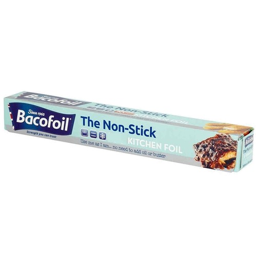 Baco Bacofoil Non Stick Oven Baking Greaseproof Parchment Paper Foil ...