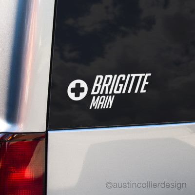 BRIGITTE MAIN Vinyl Decal Car Truck Window Laptop Sticker - Overwatch ...