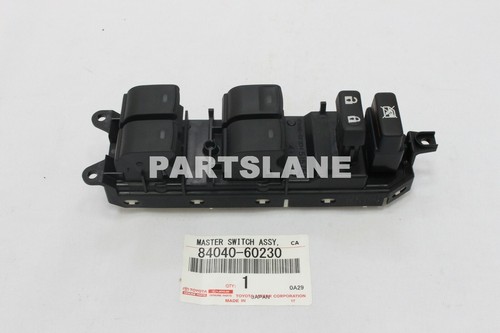 Toyota Land Cruiser 2016-2021 OEM Genuine Master Switch 84040-60230 | eBay