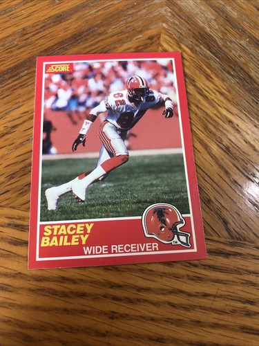 1989 Score Stacey Bailey #135 Atlanta Falcons | eBay