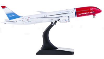 1:400 JC Wings Norwegian Air BOEING 787-9 Passenger Airplane Diecast ...