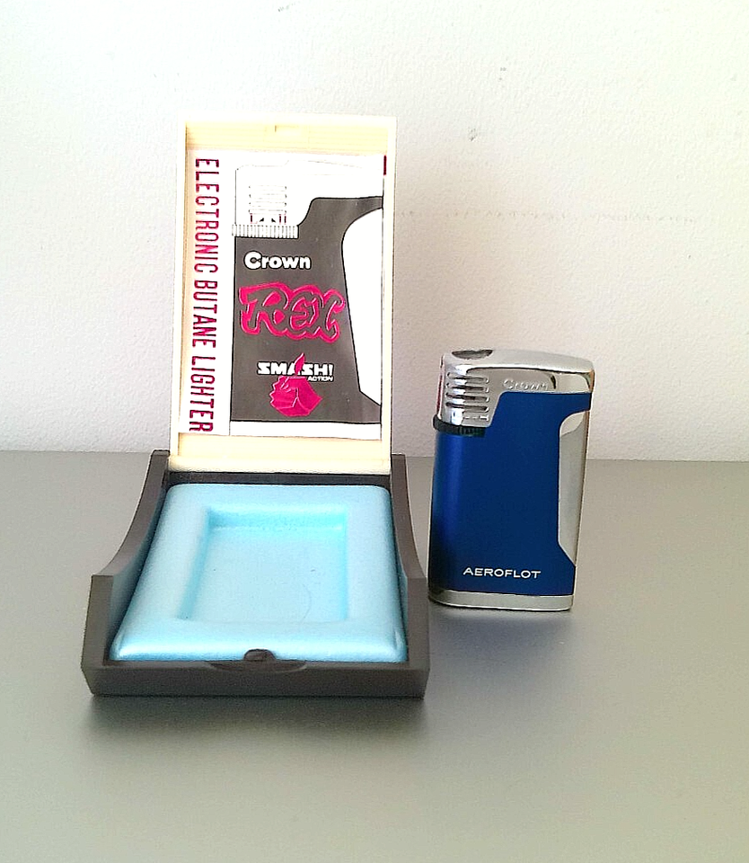 Vintage Lighter Aeroflot Ussr Cigarette Soviet Union Russia Gas | eBay