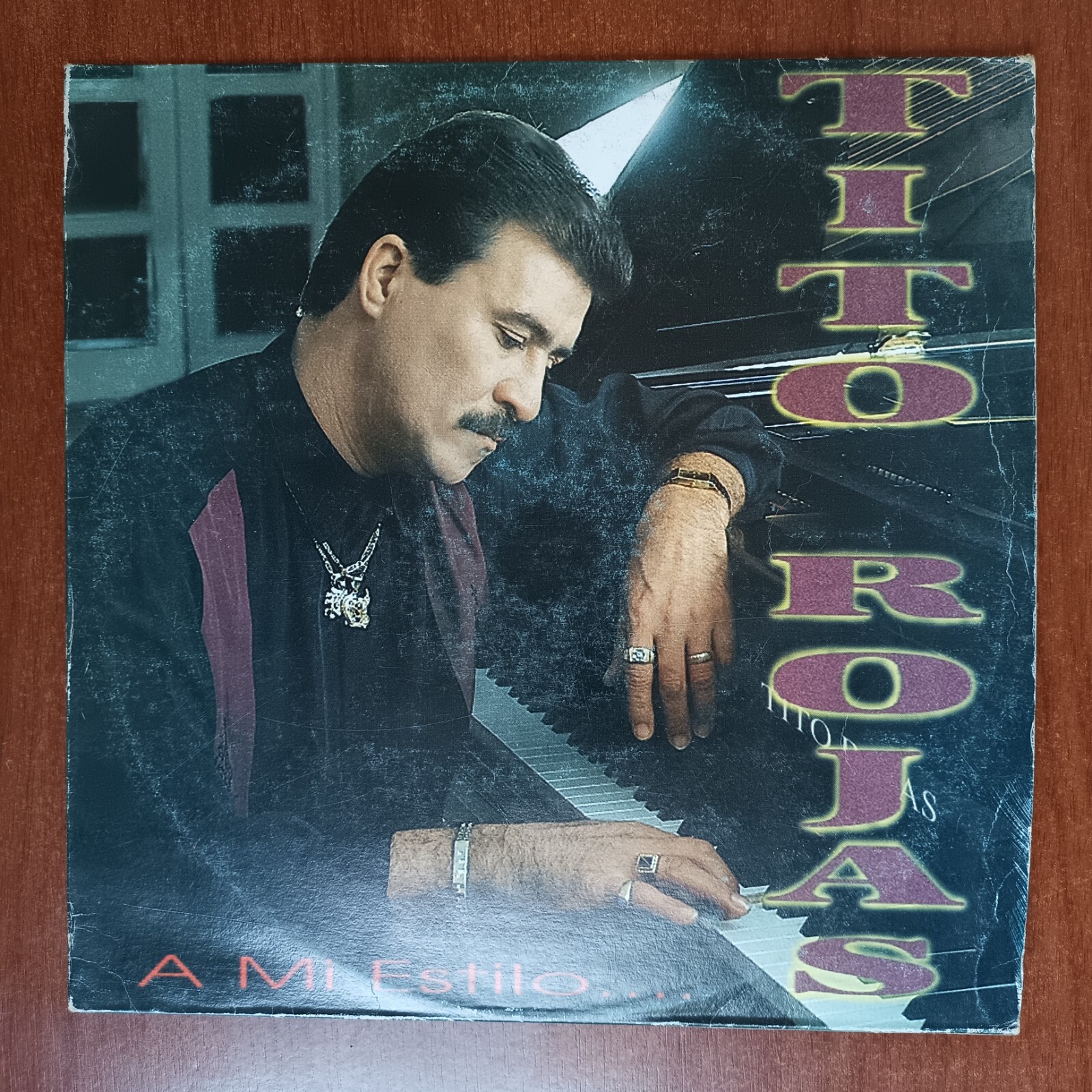 Tito Rojas – A Mi Estilo [1994] Vinyl LP Latin Salsa Evesol Señora de ...