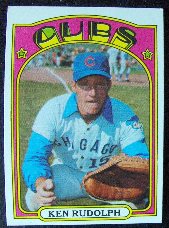 Topps 1972. KEN RUDOLPH card #271 NEW | eBay