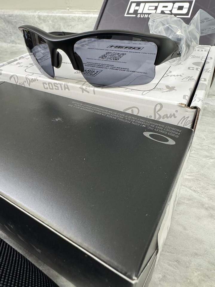 OAKLEY | NEW | FLAK JACKET XLJ | 11 - 004 | MATTE BLACK | GREY ...