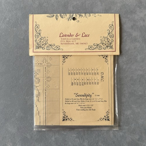 Lavender & Lace Angel Sampler and Serendipity Charts Victorian Designs ...