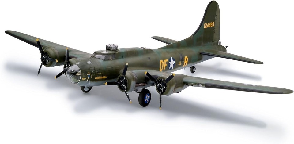 Revell 04297 B-17F Memphis Belle Flying Fortress Model Kit Army-Green ...