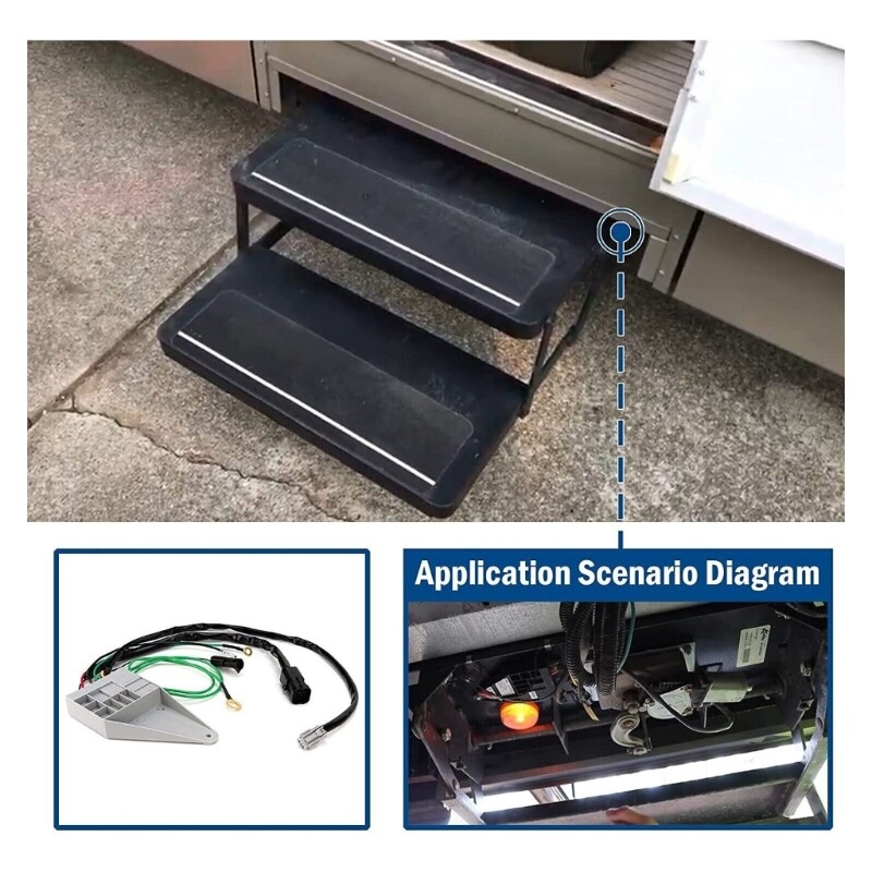 For RVs Kwikee Automatic Electric Step Control Unit IMGL/9510 909510000 ...