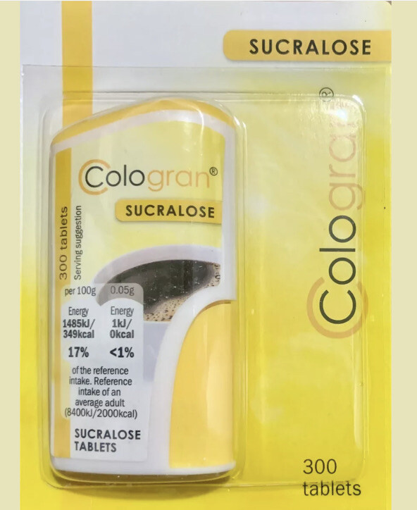 300 Cologran Sweetener Tablets Sucralose For Slimmer Diabetic BUY 3 GET ...