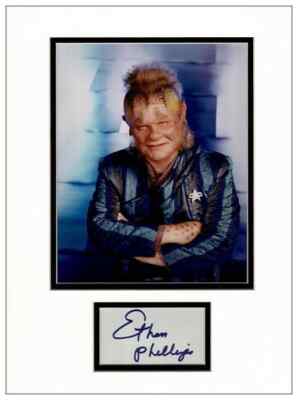 Ethan Phillips Autograph Display - Star Trek: Voyager | eBay UK
