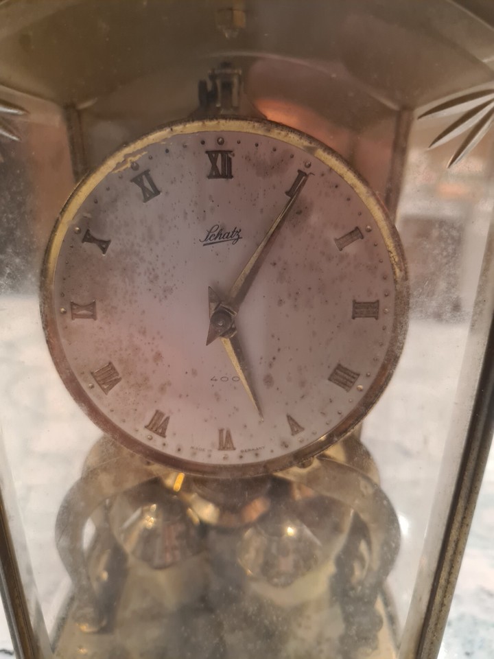 German Schatz 400 day Anniversary Mantel Clock w/ Schatz Key | eBay