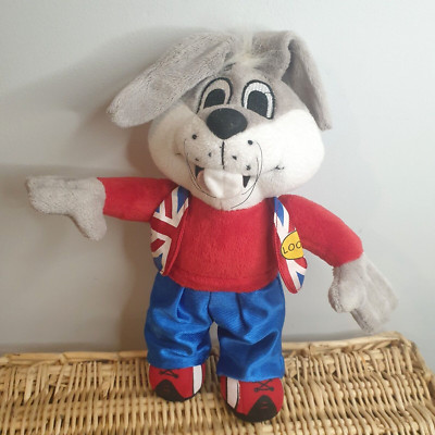Loopy Rabbit Park Holidays Plush Soft Toy Grey Bunny | eBay UK