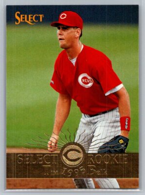 1995 Select Rookie RC #158 Tim Belk Cincinnati Reds Baseball Card | eBay