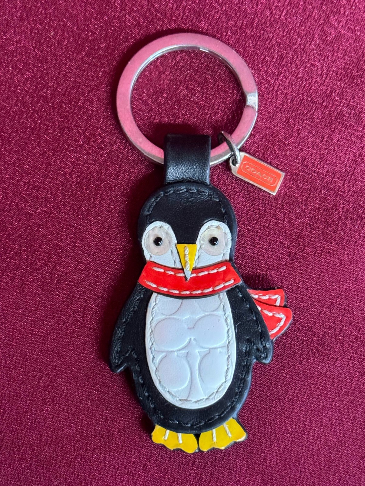 COACH Penguin Keychain | eBay