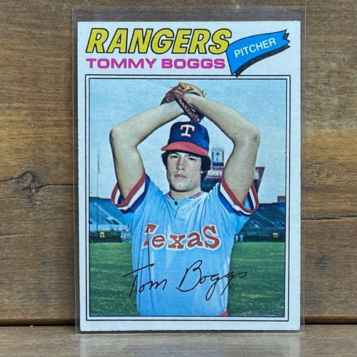 1977 Topps Baseball Card #328 Tommy Boggs Texas Rangers | eBay