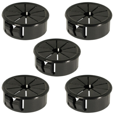 5x Universal cable snap in bushes bushing wall panel hole insert ...