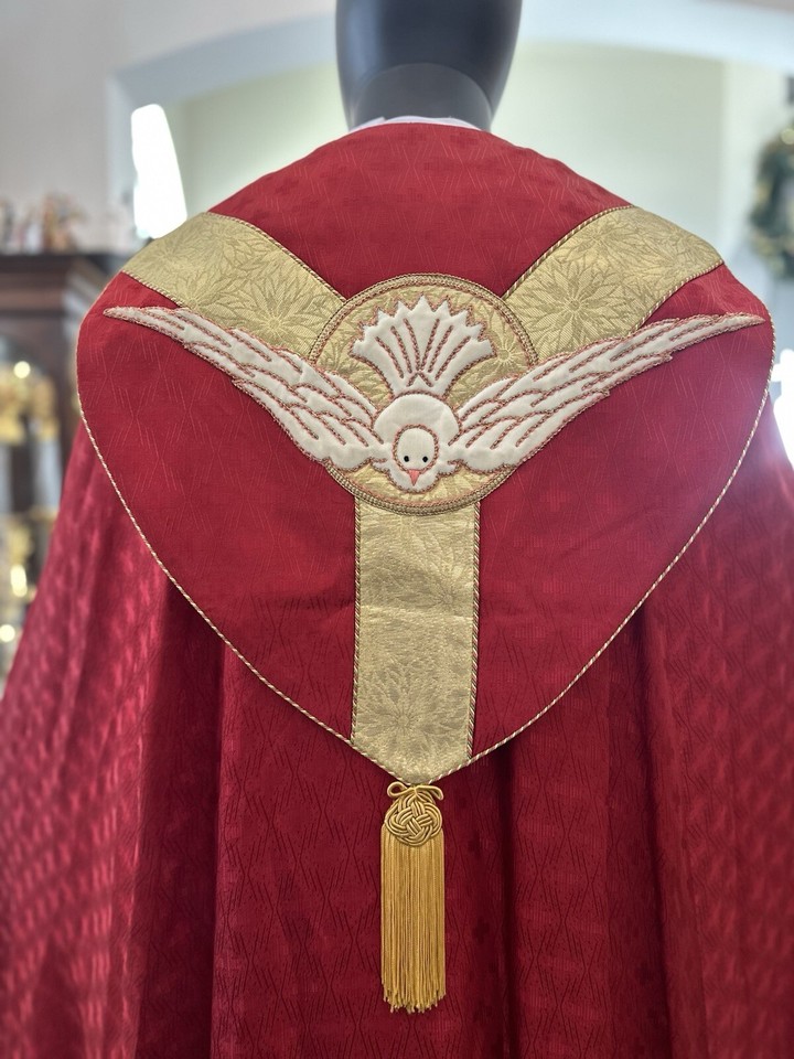 Red Cope + Stole Church Vestment Chasuble | eBay