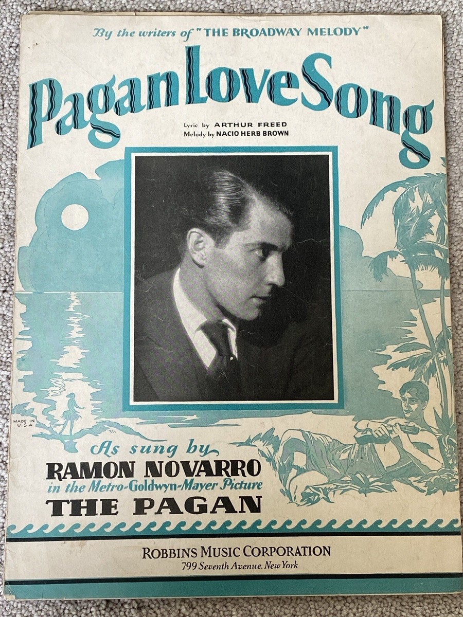 Vintage Love Song Sheet Music