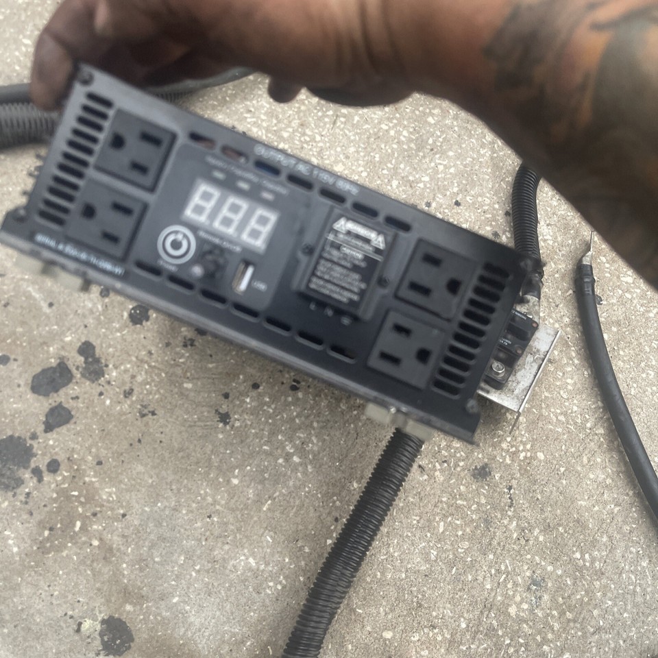 THOR 1500 Watt Power Inverter THMS 1500 Kit Complete | eBay