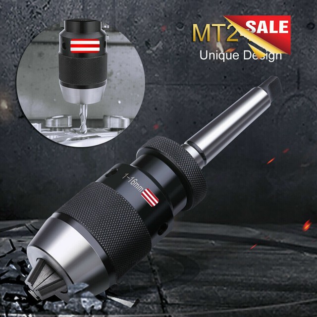 SHARS 3/4" PREMIUM KEYLESS DRILL CHUCK 3JT MT3 ARBOR SHANK ADAPTER 3MT ...