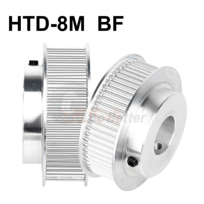 HTD 8M 30mm Timing Belt Smooth Tooth Drive Pulley 12T 14T~28T Bore=8 ...