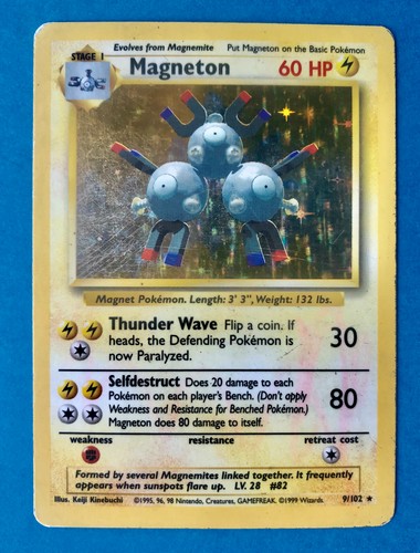 1999 Nintendo Pokemon Game Magneton-Holo (1st Edition) #9 | eBay