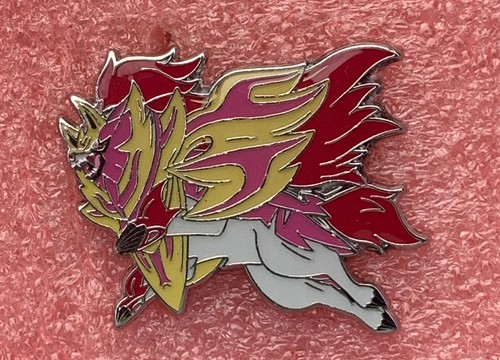 T08 Pins POKEMON Légendaire ZAMAZENTA Shiny ザマゼンタ EB12.5 lapel Official ...
