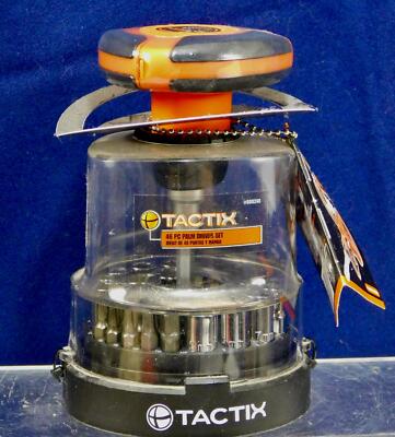 TACTIX 45pc PALM DRIVE SOCKET SET AND SCREWDRIVERS | eBay