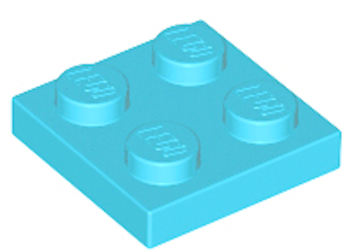 Lego 2x2 Plate 3022 Building Plates Pick Colors NEW QTY X30 | eBay