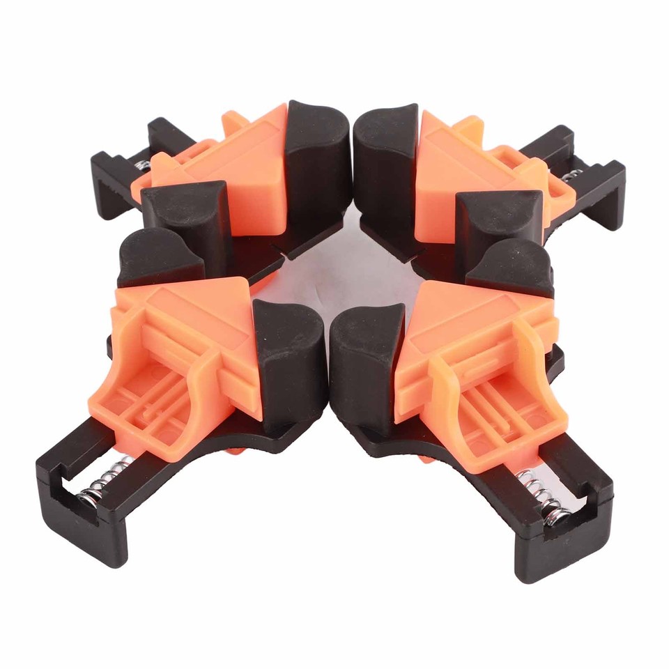 Woodworking Corner Clamp Right Angle Clip 4Pcs Durable 90 45 120 Degree ...