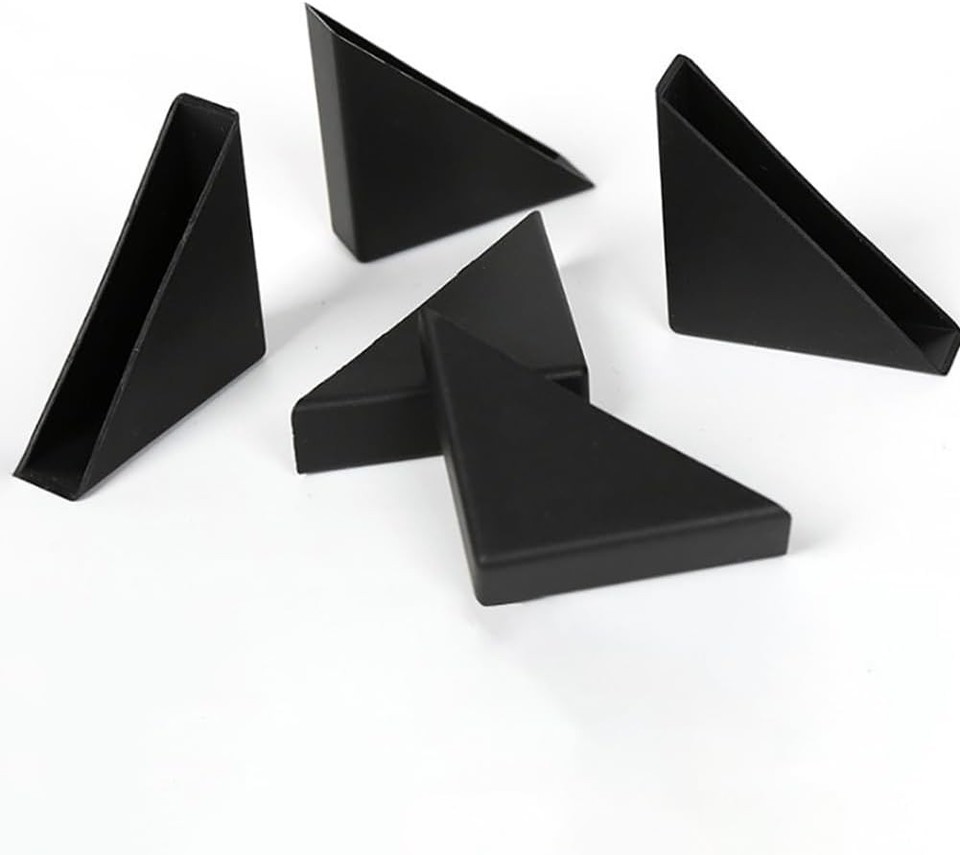 20 Pcs Triangle Shape Corner Guards Plastic Glass Mirror Clear | eBay