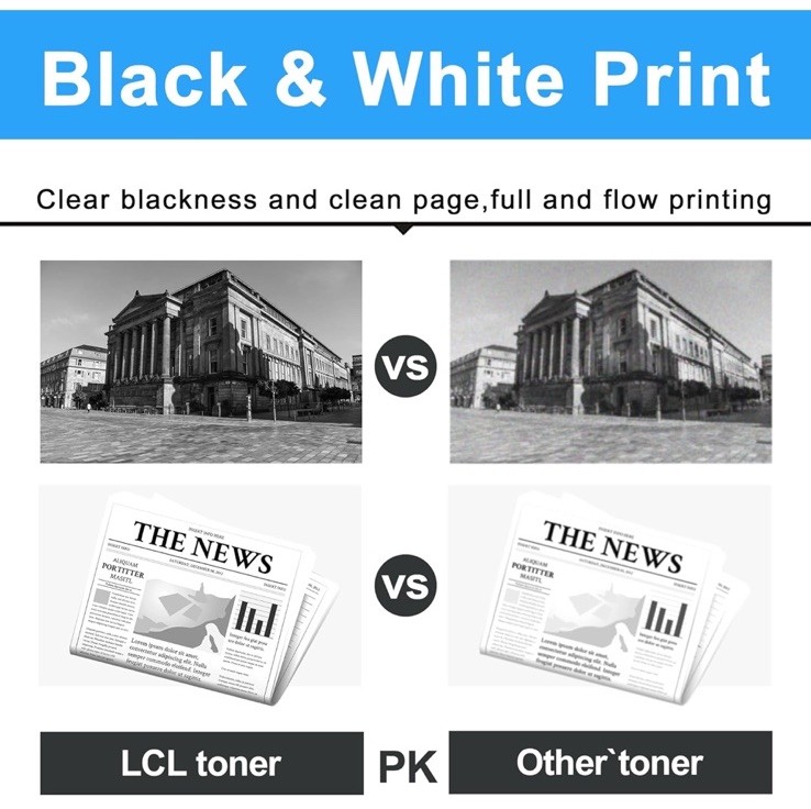 LCL 7760DN BK COMPATIBLE TONER CARTRIDGE BLACK FOR PHASER 7760 PRINTER ...