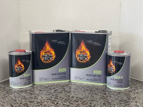 High Gloss Urethane 8000 Clear Coat 2 (1)Gal Kits 4:1 With Choice of ...
