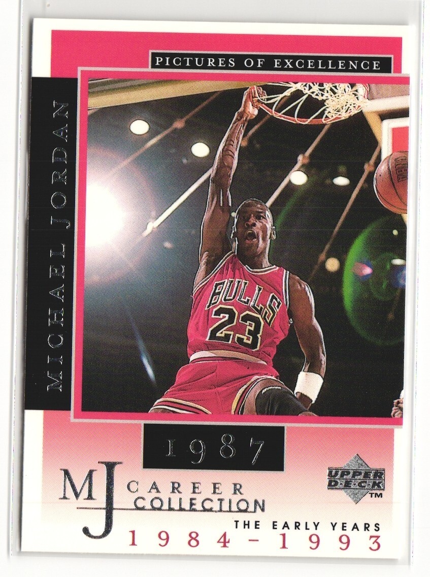 1998 Upper Deck NBA Michael Jordan Career Collection Picture of ...