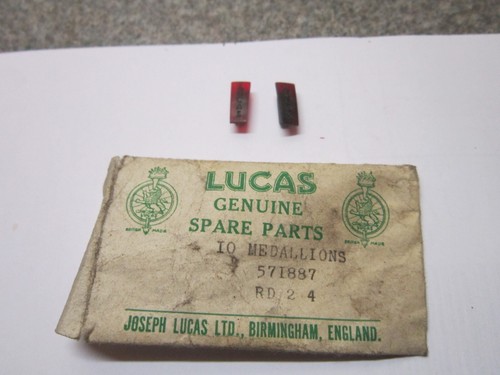 Vintage Lucas 571887 Side Lamp Medallion Jaguar (1946-51) 1.5/2.5 Ltr ...