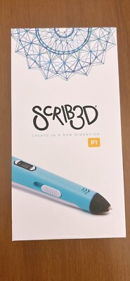 SCRIB3D P1 3D Printing Pen with Display Includes 3D Pen 3 Starter ...