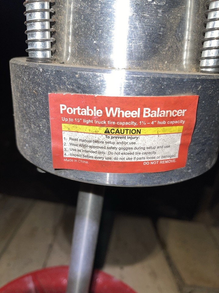 Wheel Balancer W/Bubble Level Tire Balancer | eBay