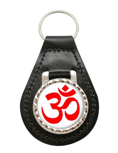 Om (Aum) Hindu Leather Key Fob | eBay