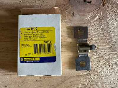 SQUARE D, CC 94.0, OVERLOAD RELAY THERMAL UNIT, BRAND NEW! | eBay