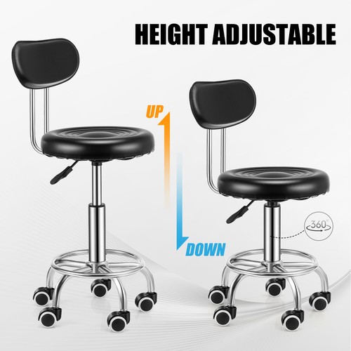 Gas Chairs Stools Swivel Breakfast Adjustable Height Stool Kitchen with ...
