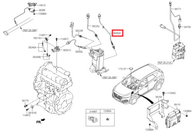Genuine/OEM 393502F620 SENSOR for Kia Sportage 16 | eBay