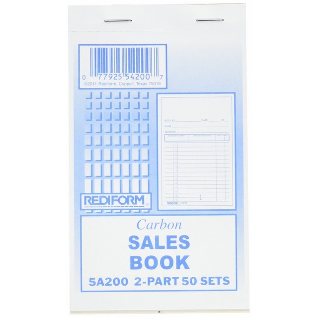 Rediform Sales Order Book Carbon 2 Part 3.375 X 5in 50 Forms 5A200 for sale online | eBay