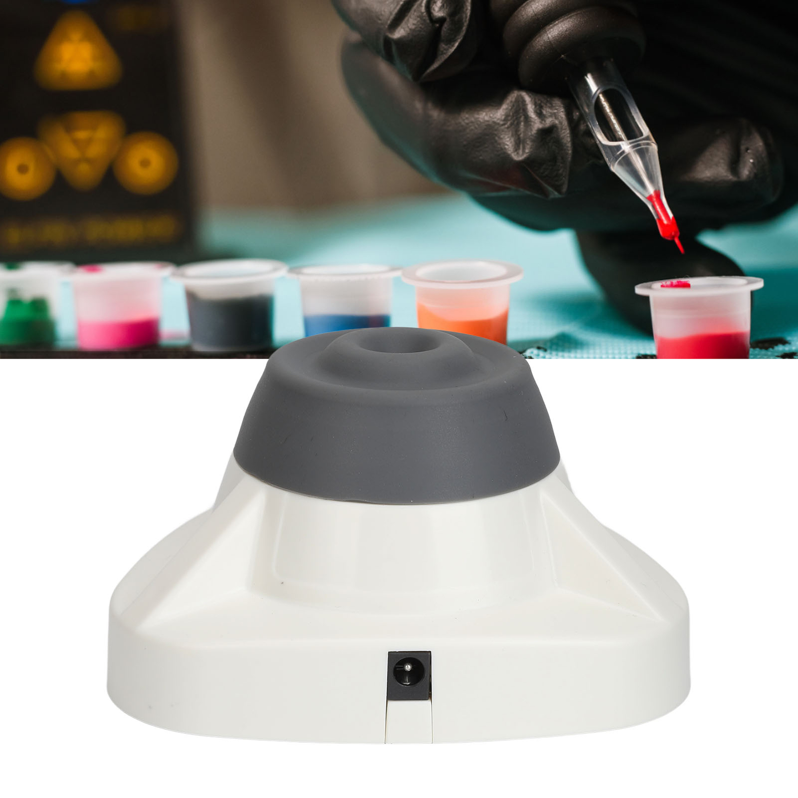 (EU Plug)10000RPM Vortex Tattoo Ink Mixer High Speed Pigment Paint ...