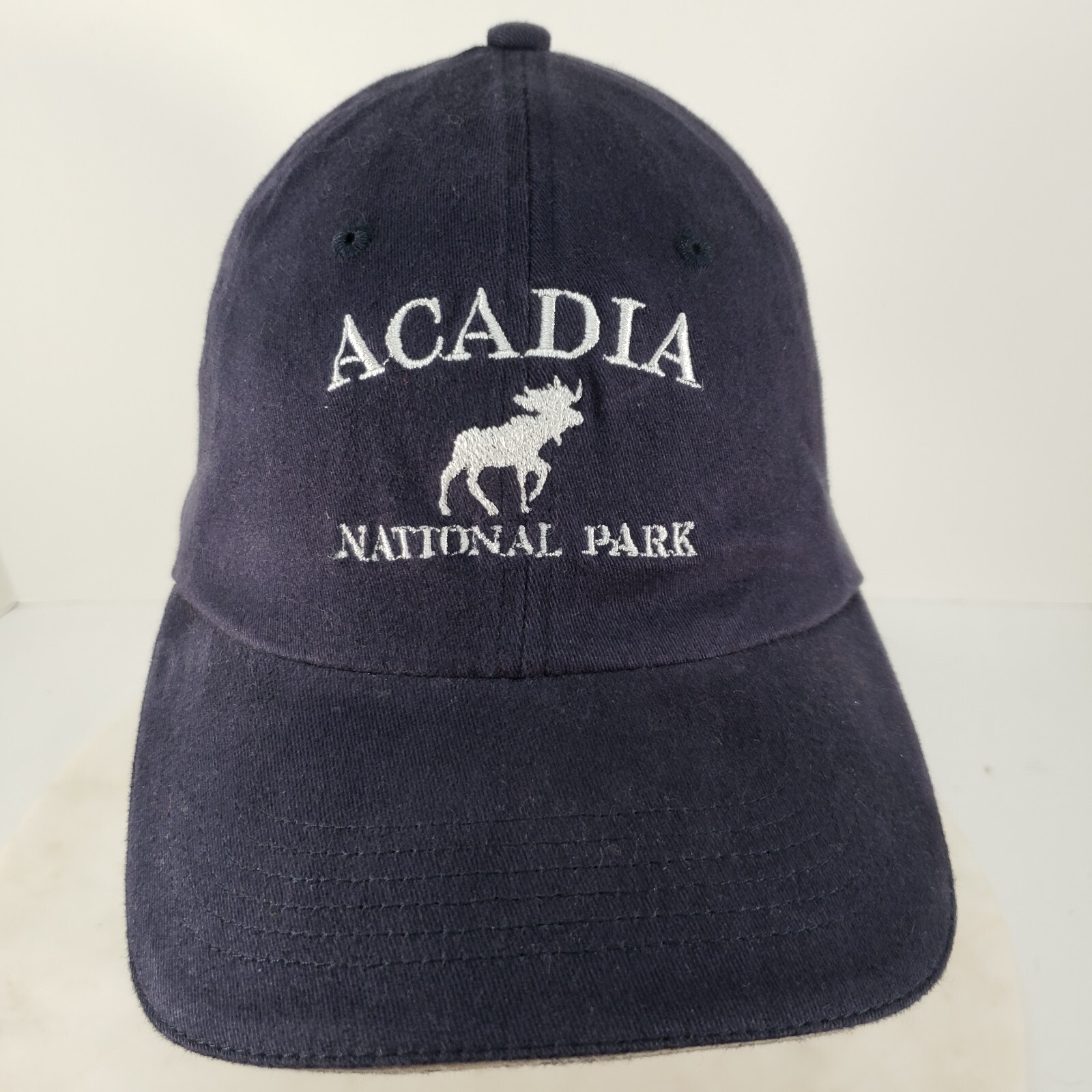 Acadia Hat National Park Cap Moose Embroidered Medium… - Gem