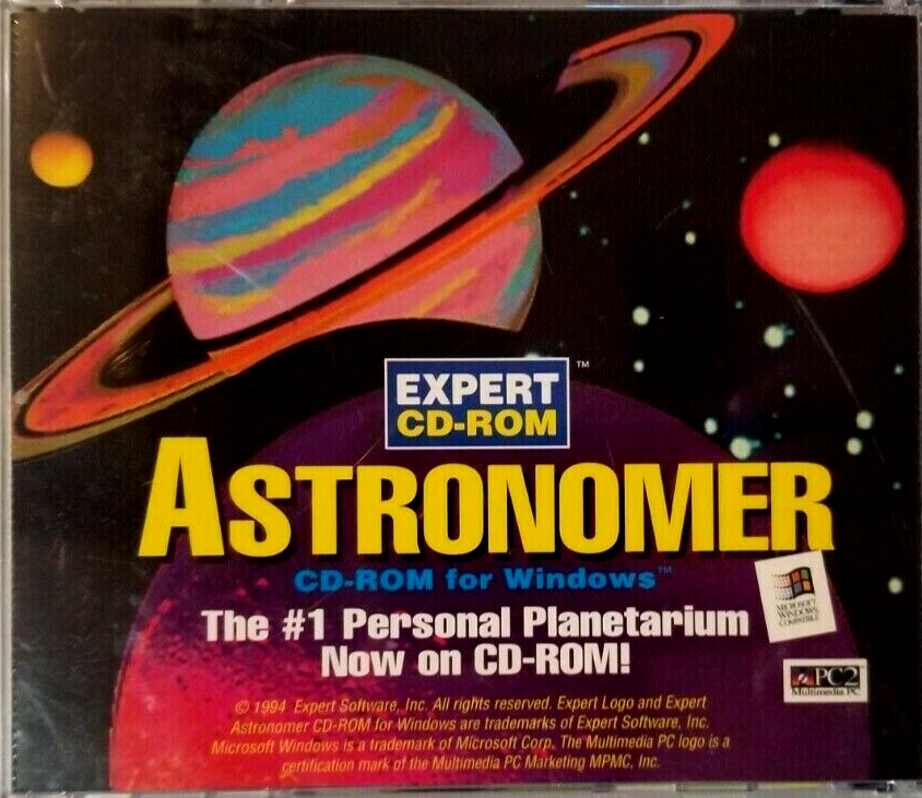 ASTRONOMER [PC CD-Rom] Windows 1995 Expert Software - PERSONAL ...